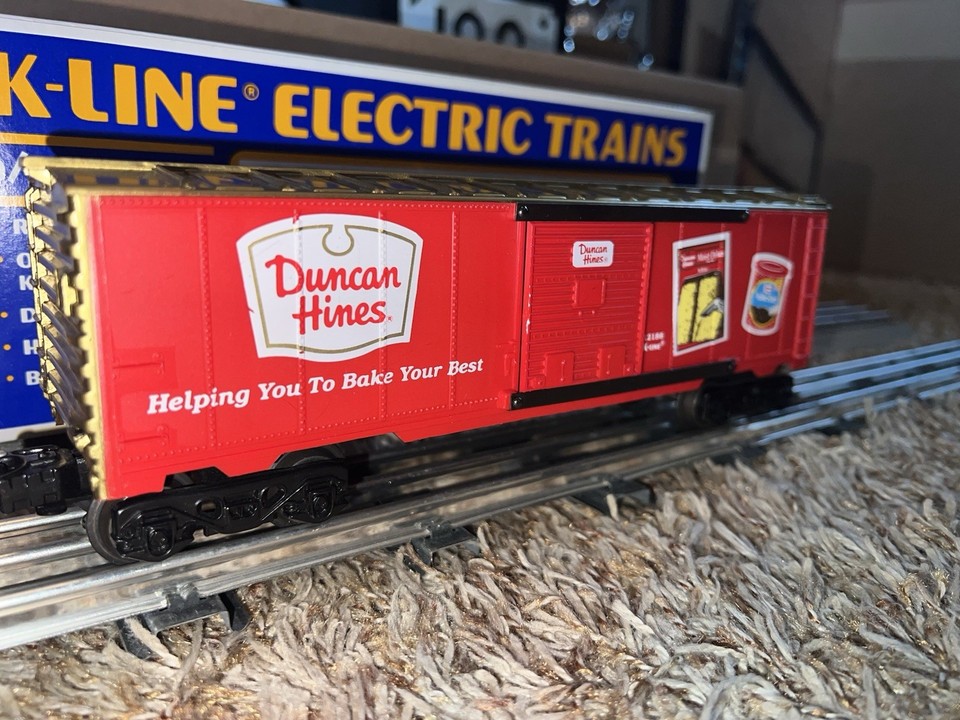 K-Line Electric Trains Duncan Hines Boxcar (Proctor/Gamble set Breakup ...