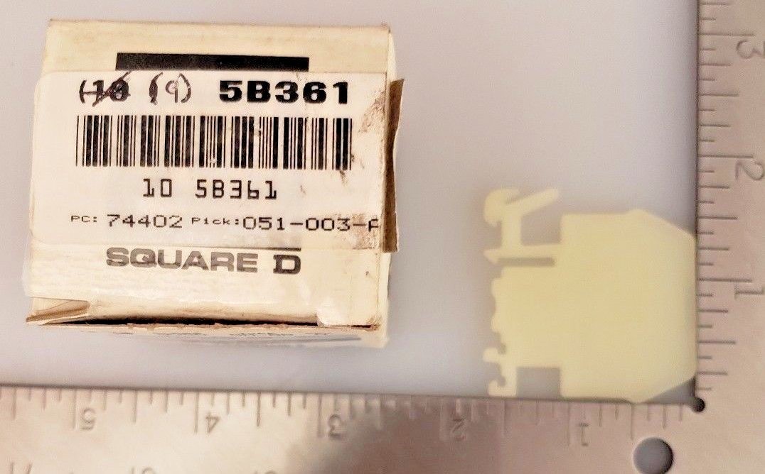 SQUARE D 9080GM6B BARRIER Class 9080 Type GM-6B Ser A GR6 or GM6 [Lot ...