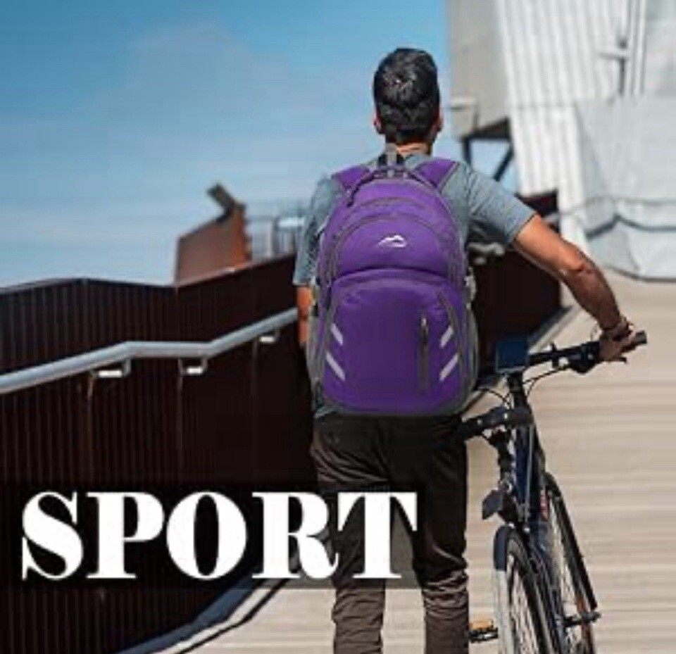 Backpack Bookbag for School College Student Laptop Travel with USB ...