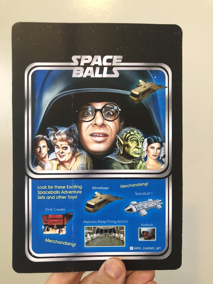2023 Custom Spaceballs Lone Starr With Medallion Art Toy Hand Made | eBay