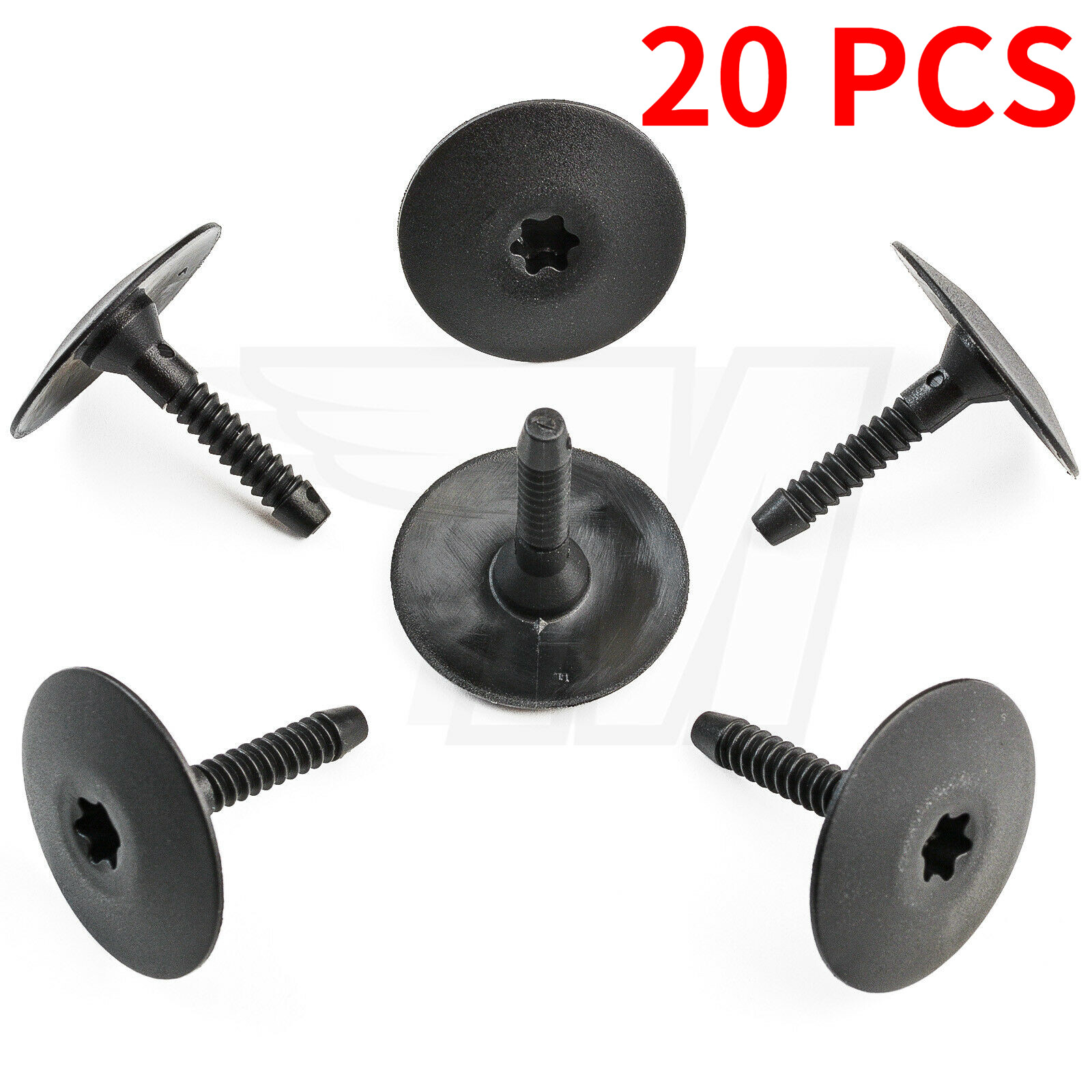 20 Pcs For BMW 07147296886 Side Shield & Trim Retainer Nylon Securing ...