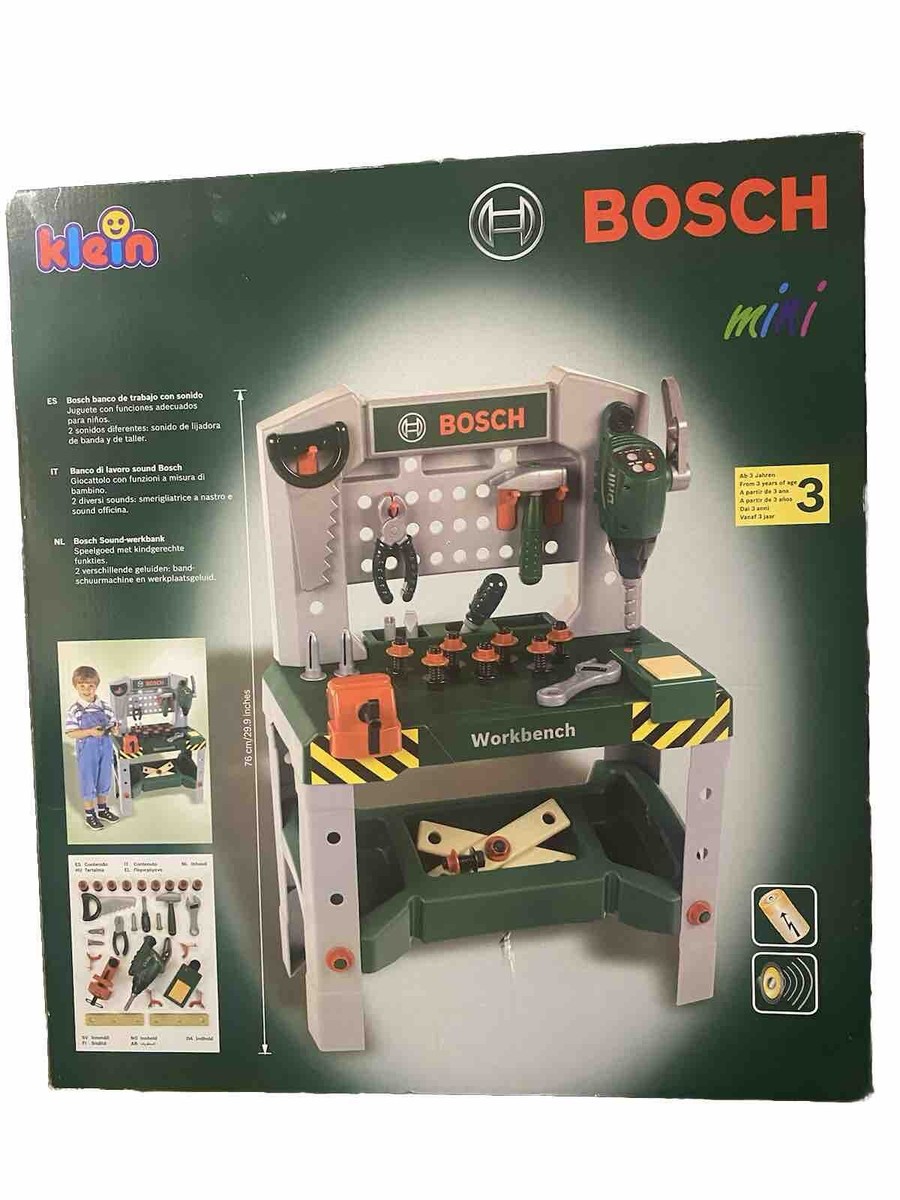 workbench juguetes bosch Children's Bosch mini workbench toy, 39 piece ...