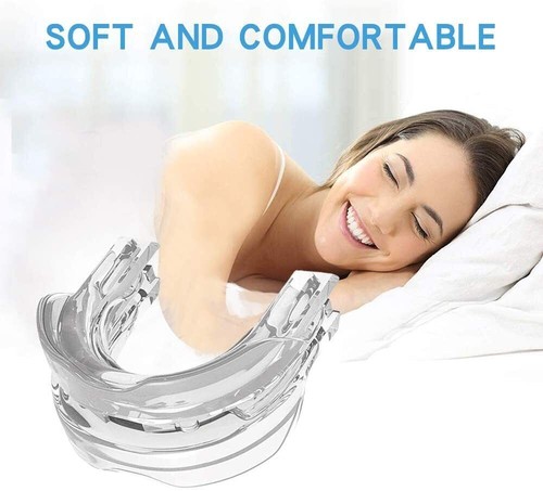 Adjustable Anti Snoring Mouthpiece Guard Anti Snore Sleep Apnea Teeth ...
