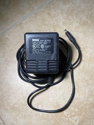 Official OEM Original Sega Genesis Model 2 AC Adapter Power Cable ...