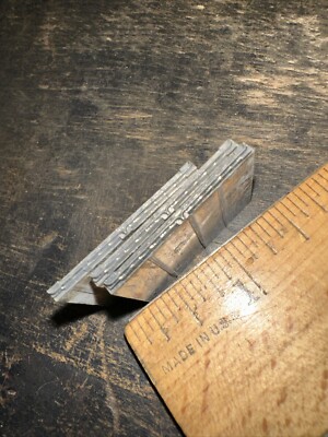 Printing Blocks “ 3 Decorative Ornamental Borders “ Thin Lead Blocks | eBay