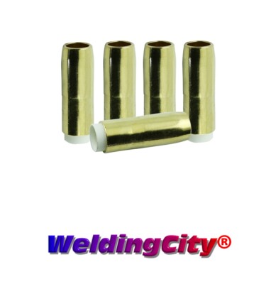 WeldingCity® 5-pk Gas Nozzle 4391 (5/8") for Bernard MIG Welding Gun ...