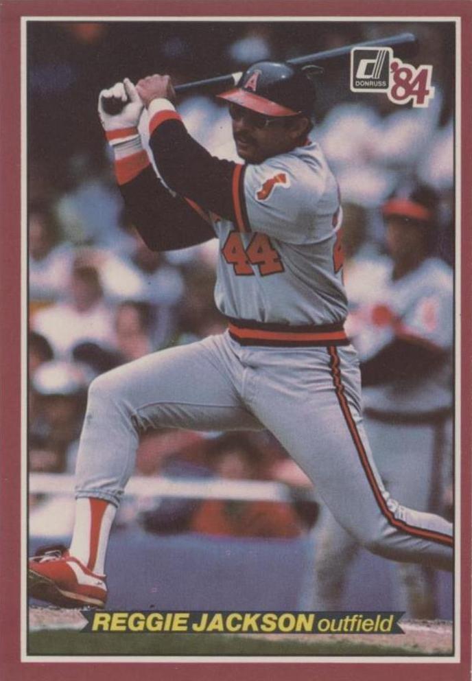 1984 Donruss Action All Stars - Reggie Jackson #36 for sale online | eBay