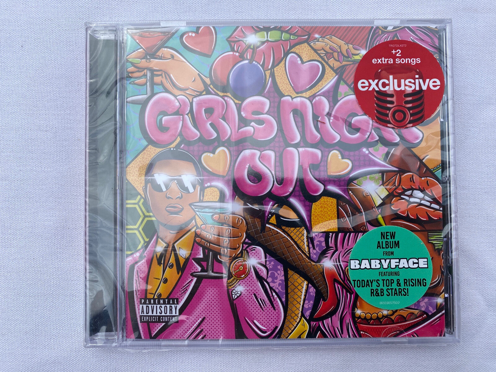 Babyface Girls Night Out CD Target NEW Sealed 2 Bonus Tracks | eBay