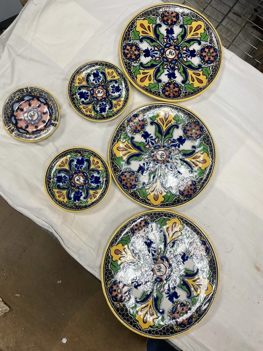Rugerio Pottery Plates