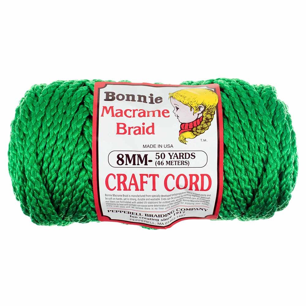 Craft County Bonnie Cord - 8mm - 50 yrds - USA Made - Knitting ...