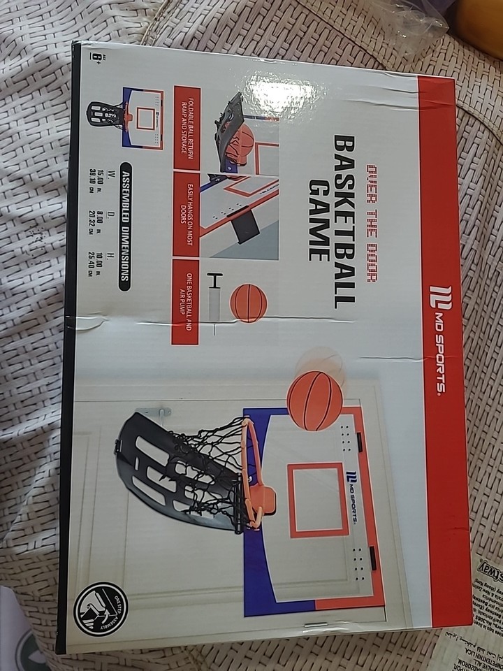 Spalding 180 Arena Slam Over-The-Door Basketball Hoop | eBay
