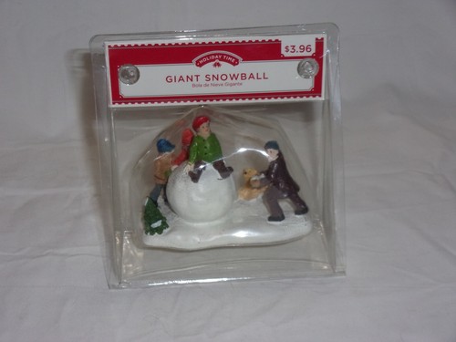 Holiday Time Giant Snow Ball Christmas Miniatures | eBay