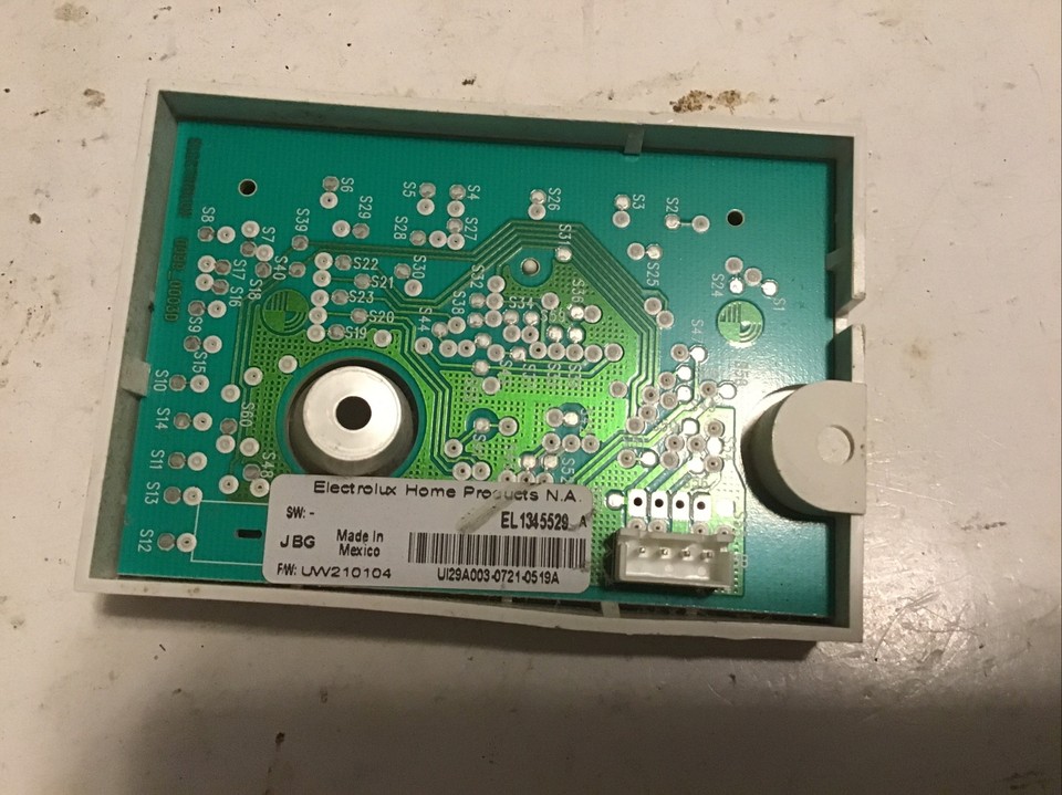 Frigidaire Electrolux Dryer Display Light Board - Part# EL1345529 A ...