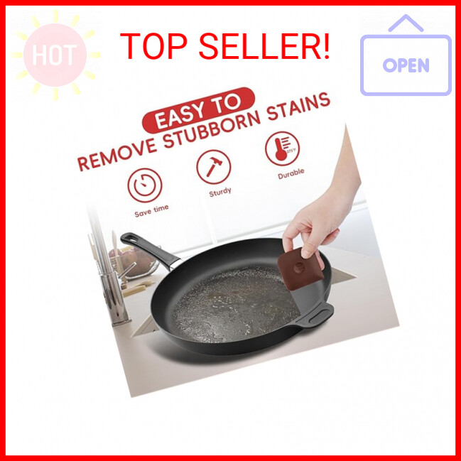 Pan Scraper, 10 Pcs Pot Scraper, Pan Scraper Plastic, Multifunctional ...
