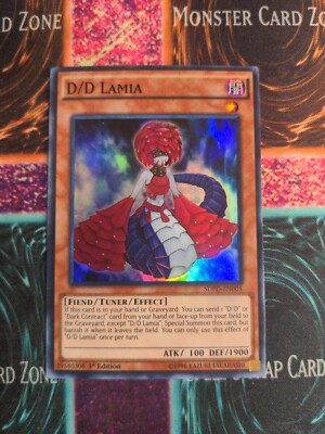Yu-Gi-Oh! D/D Lamia SDPD-EN005 1st Edition Super Rare NM | eBay