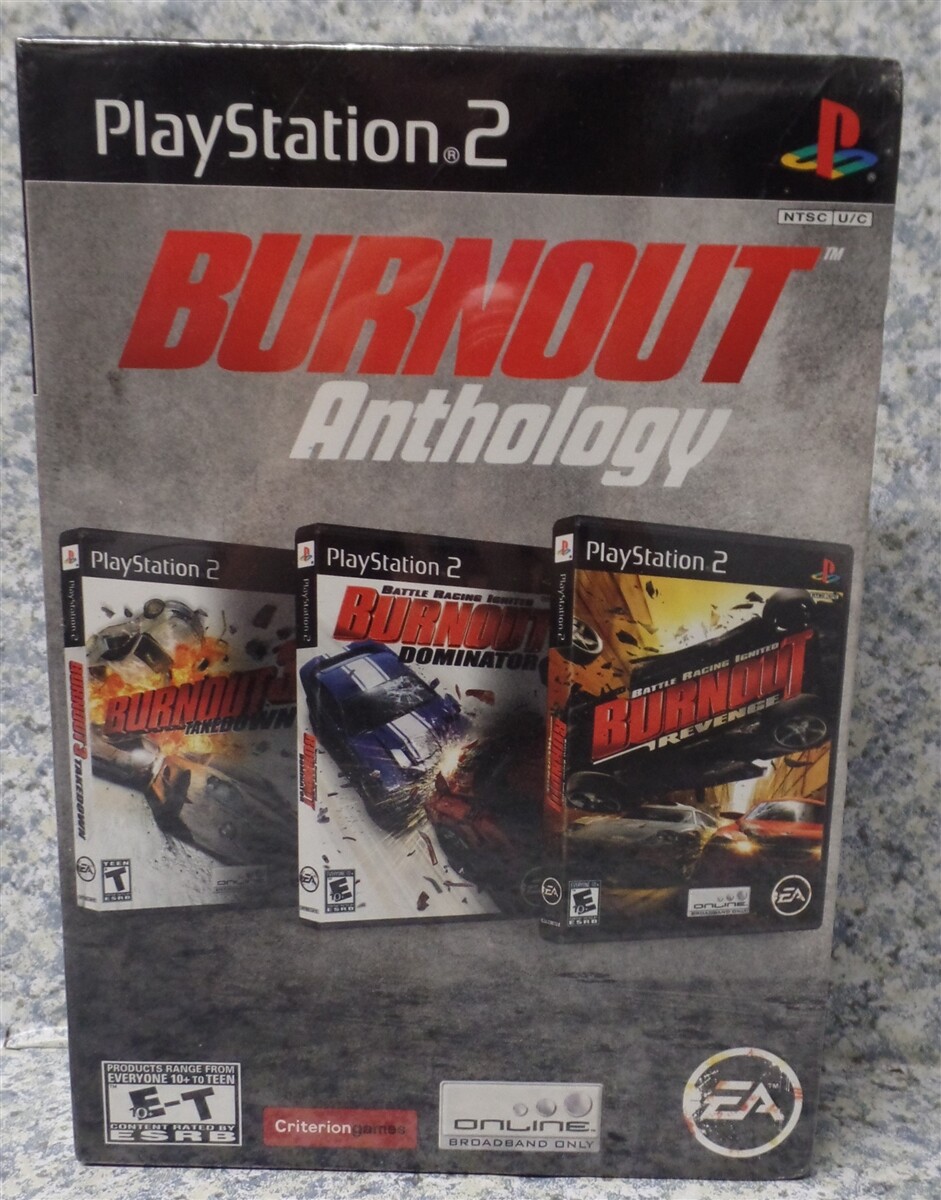 Burnout Anthology (Sony PlayStation 2, 2008) for sale online | eBay