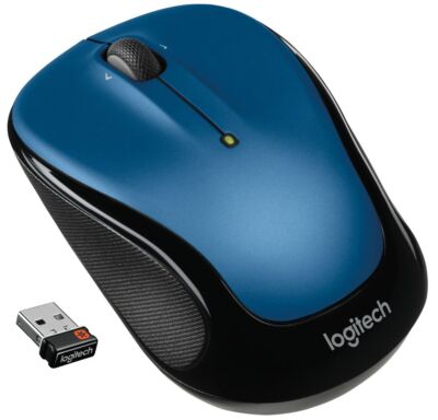 Logitech Compact Wireless Mouse, Blue | eBay