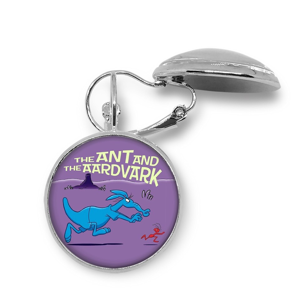 The Ant and the Aardvark Key Ring Necklace Cufflinks Tie Clip Earrings ...