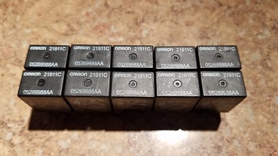 LOT OF 10 MOPAR Tyco 56049018AB OR 05269988AA 21911C Starter Relay ...