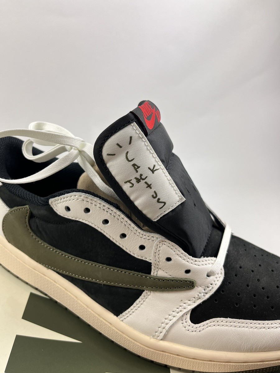 Nike Jordan 1 Low Cactus Jack Travis Scott Sneakers Olive Nike Jordan 1 Low Cactus Jack Travis Scott Sneakers Olive
