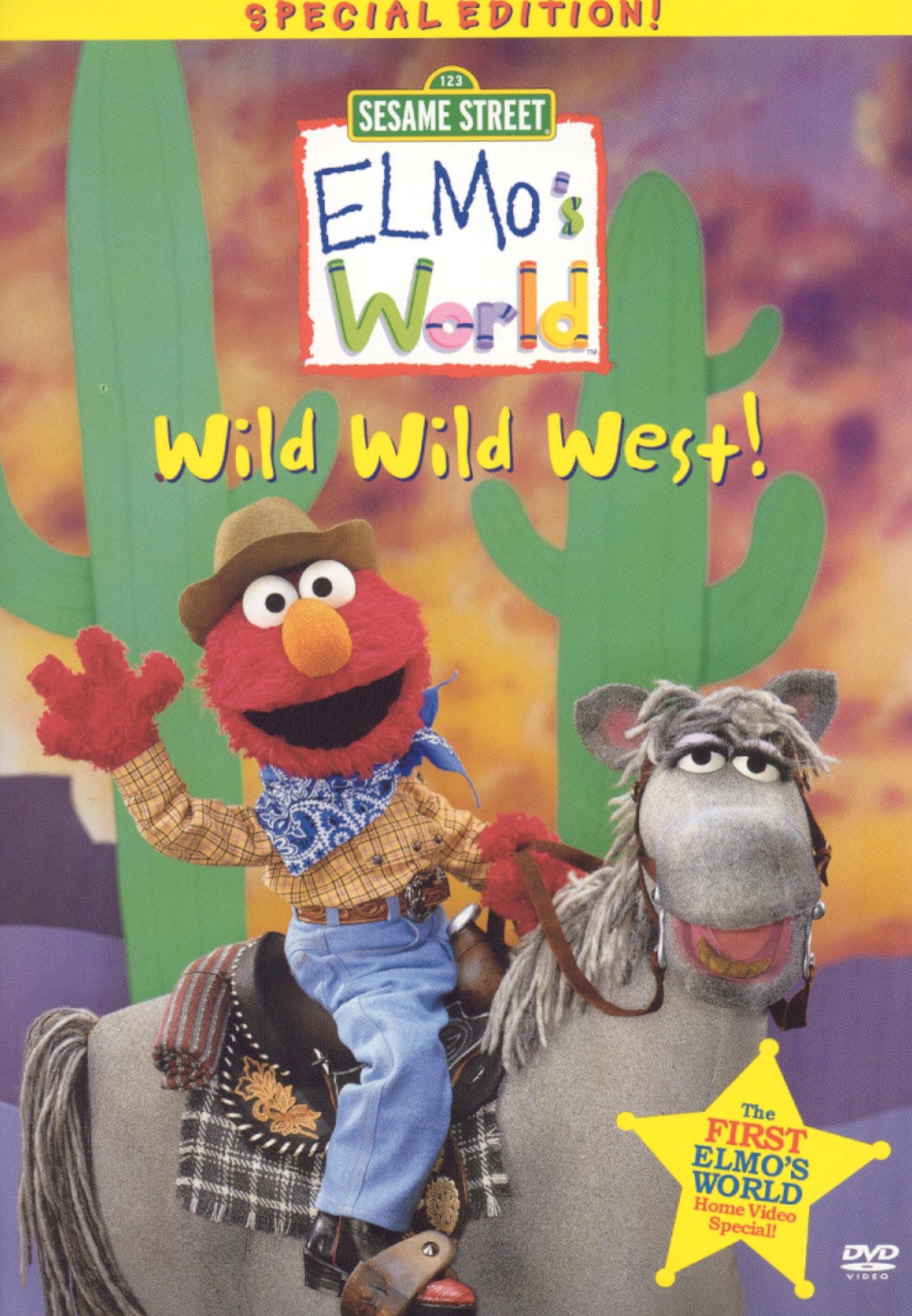 ELMO'S WORLD - WILD WILD WEST! NEW DVD 74645407395 | eBay