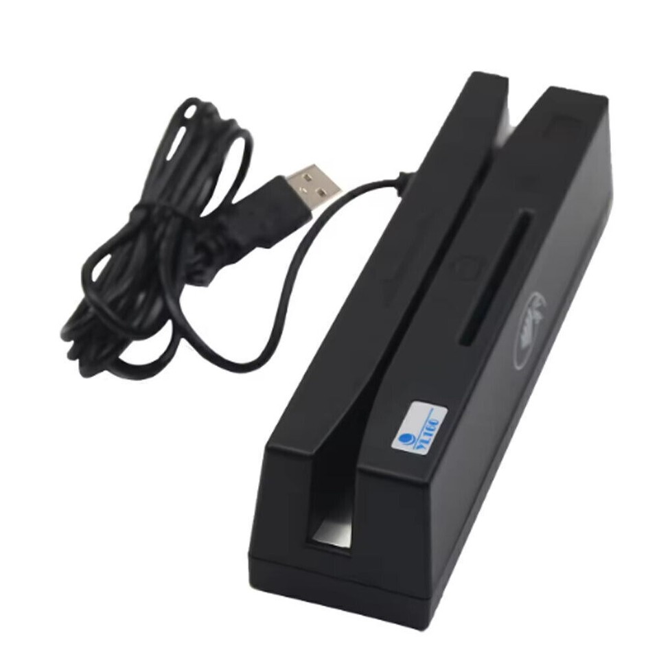 NEW 4-in-1 Multi Magnetic Card Reader EMV/ IC Chip/RFID/PSAM Reader ...