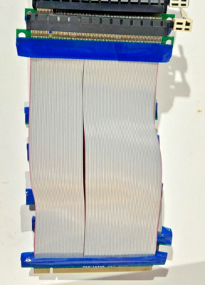 PCI-E Express 16X-16X Riser Card Extender Ribbon Flexible Extension | eBay
