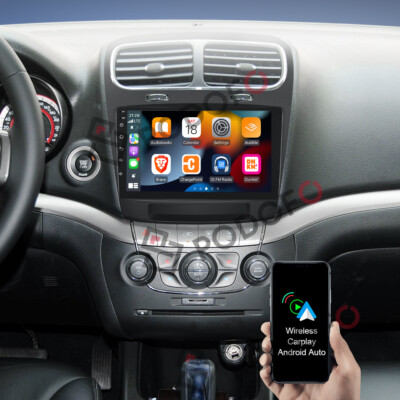 Android 13 Carplay Car Stereo Radio GPS Navi Player For Dodge Journey ...