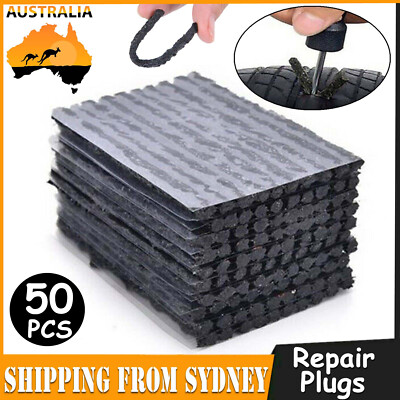 50X Tyre Repair Plugs Car Tire Puncture Recovery Tyre Tubeless Seal ...