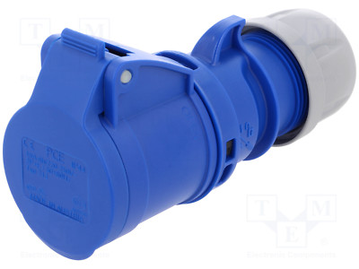 5x 32Amp PCE Socket Ceeform Female 32 A IP44 230v 240v Blue | eBay UK