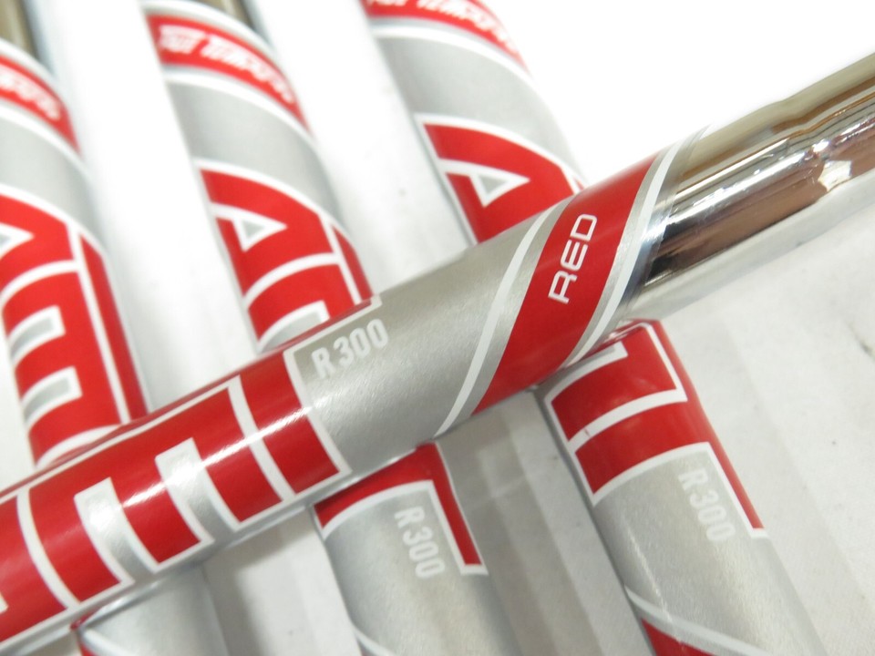 Used Titleist T350 Iron Set 5-PW+48* TT AMT Red R300 Regular Flex Steel ...