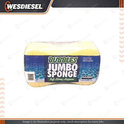 Bubbles 26cm Jumbo Size Foam Sponge - Gentle Cleaning Tough Dirt and Grime S105S | eBay Australia