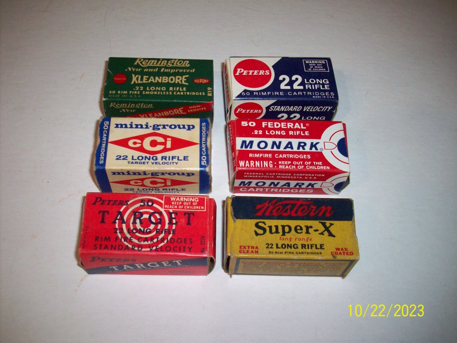 6-Vintage 22LR. Shell Boxes (Empty) | eBay