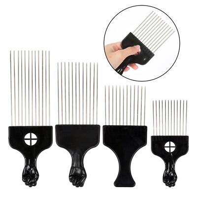 Afro Comb Metal African American Pick Hairdressing Styling | eBay Australia