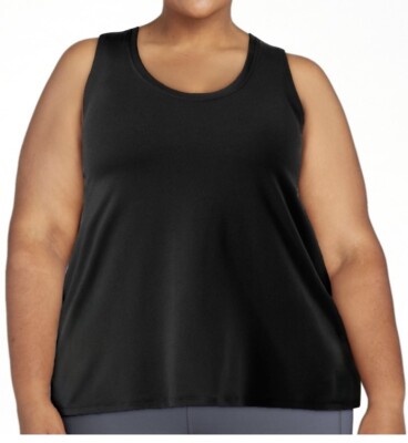 NWT-Athletic Works Plus XXL (20) Black Core Active Relaxed Fit ...