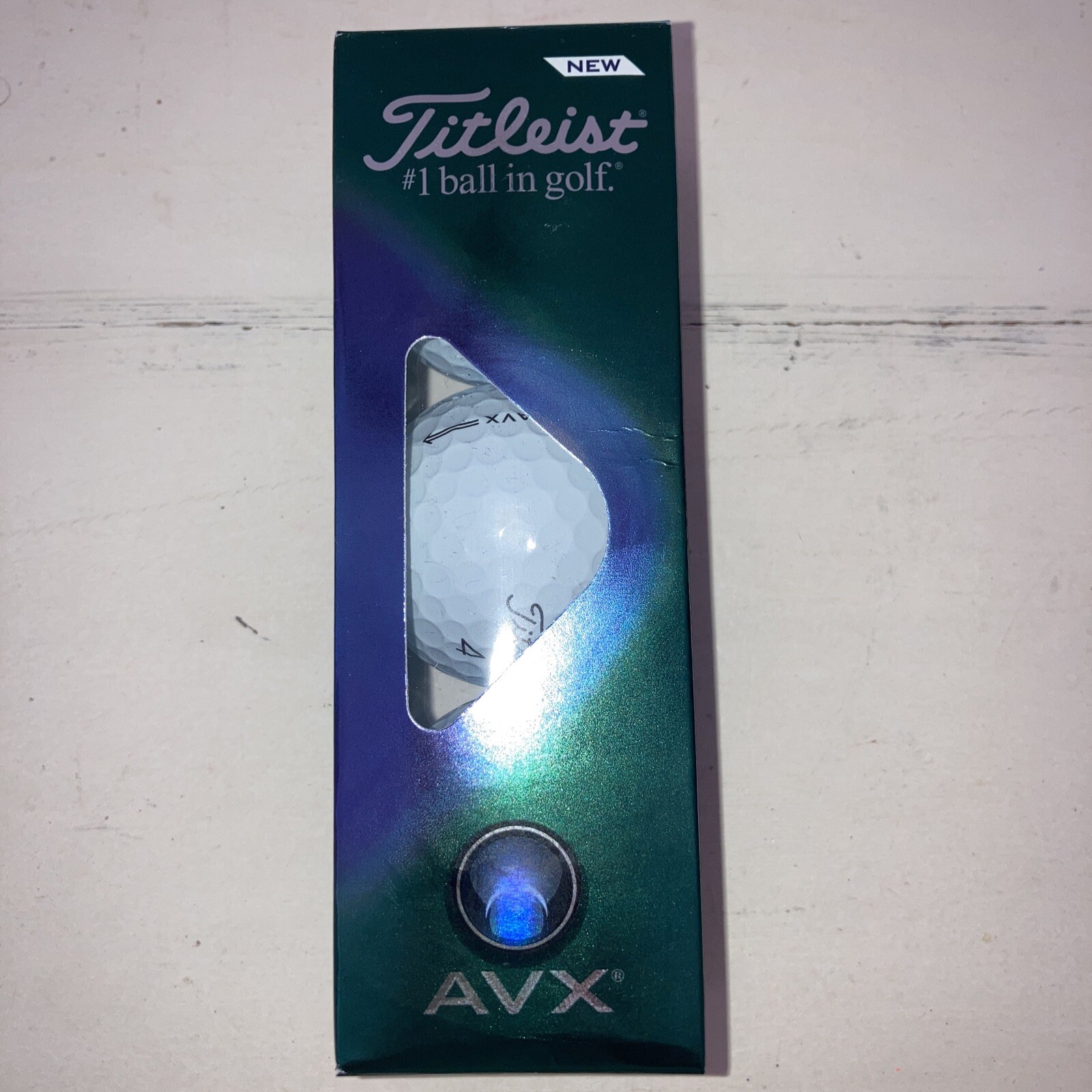 Titleist AVX Golf Balls White - 1 Sleeve (3 Golf Balls) for sale online ...