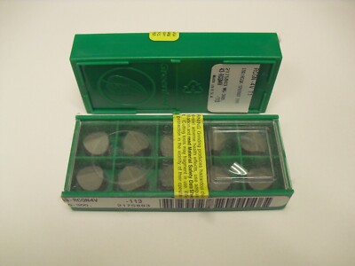 **10PCS** GreenLeaf Ceramic Inserts RCGN-4V T1/RCGX-120700T T01 WG-300 ...