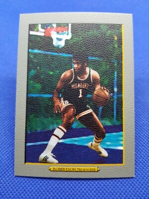 2006 Topps Turkey Red OSCAR ROBERTSON card MILWAUKEE BUCKS Basketball ...