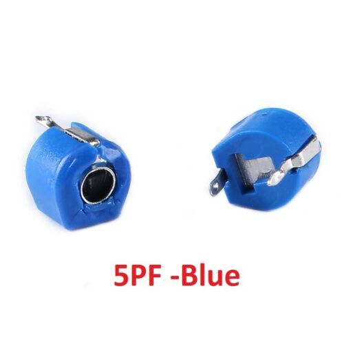 Trimmer Capacitor 6mm 5PF 10PF 20PF 30PF to 120PF Adjustable/Variable ...