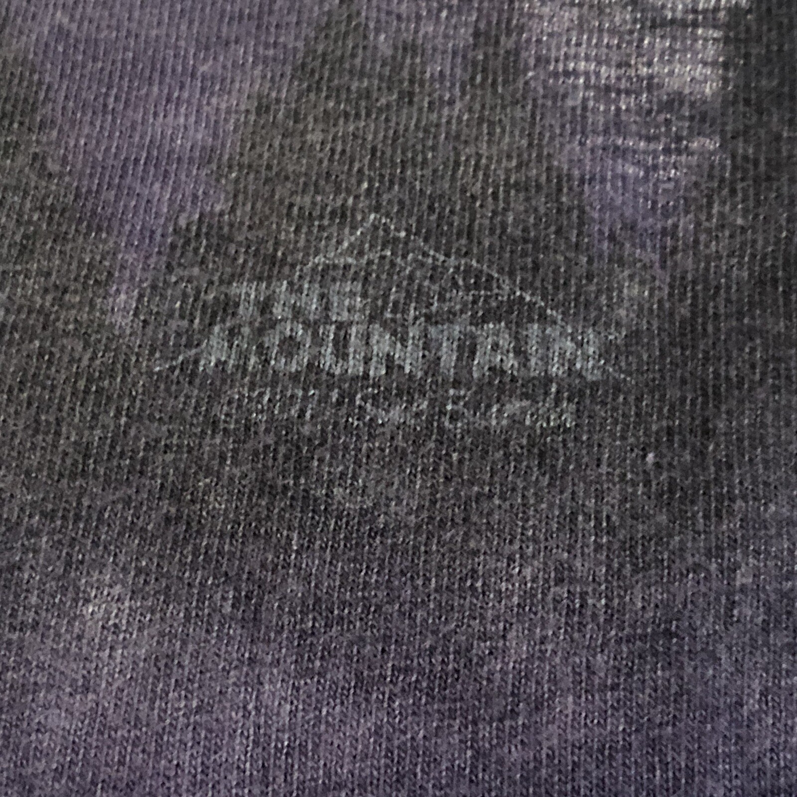 2011 The Mountain Moonlight Wolf Purple Tie-Dye T-Shi… - Gem