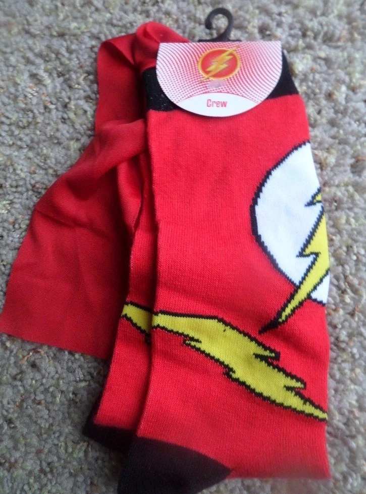 Flash Socks With Cape
