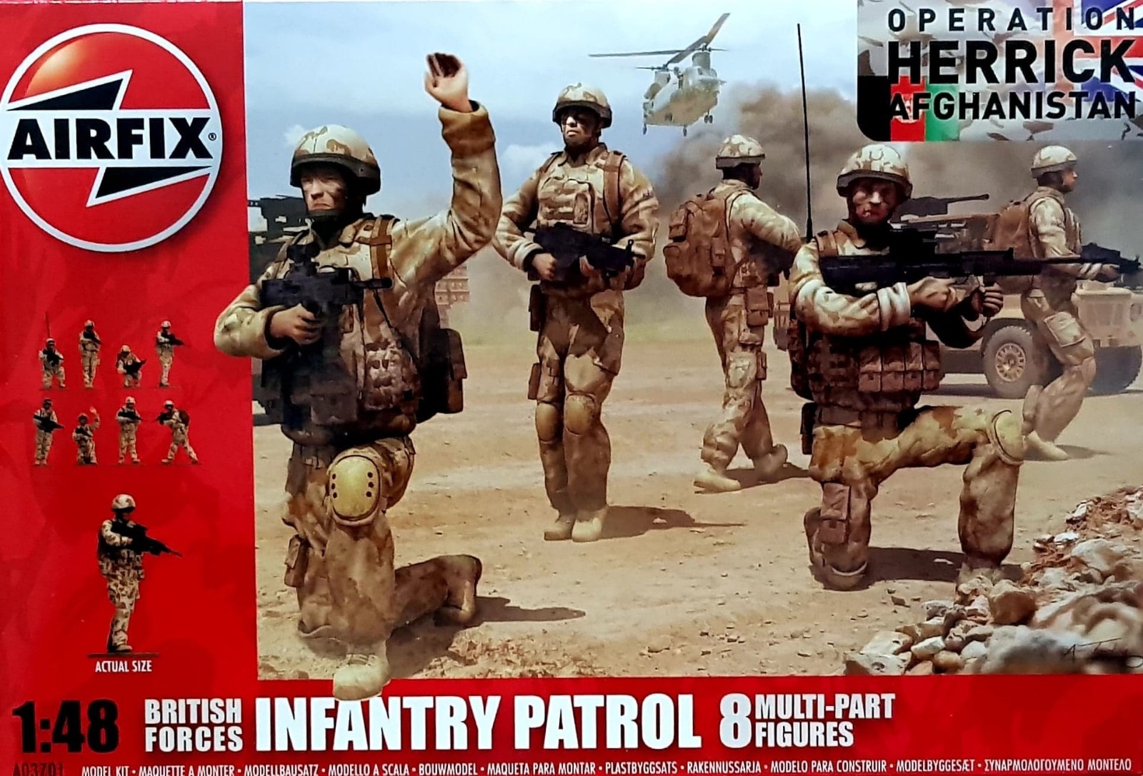 Airfix 1/48 Military Vehicle Figures Building New Plastic Model Kit 1 ...