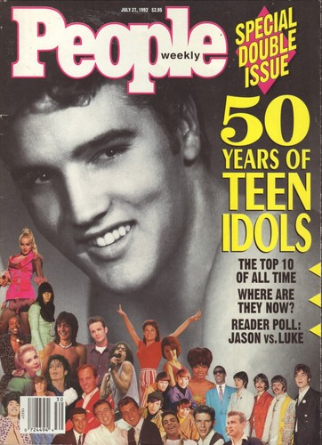 Elvis Presley 50 Years of Teen Idols 1992 People Magazine Special ...