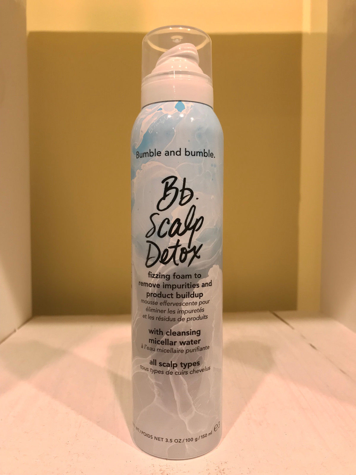 Bumble and Bumble BB Scalp Detox Fizzing Foam Dry Shampoo 3.5 oz / 150 ...