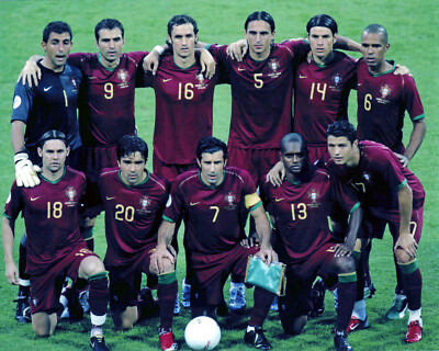 Portugal 2006 World Cup Team, 8x10 Color Photo | eBay