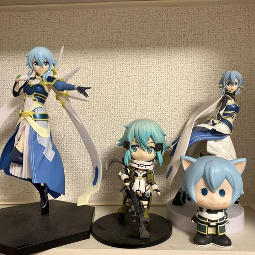 Sword Art Online SAO Figure lot of 4 Sinon Super beautiful girl sniper ...