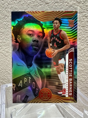 2021-22 Panini Illusions Basketball Scottie Barnes Base Rookie Card ...