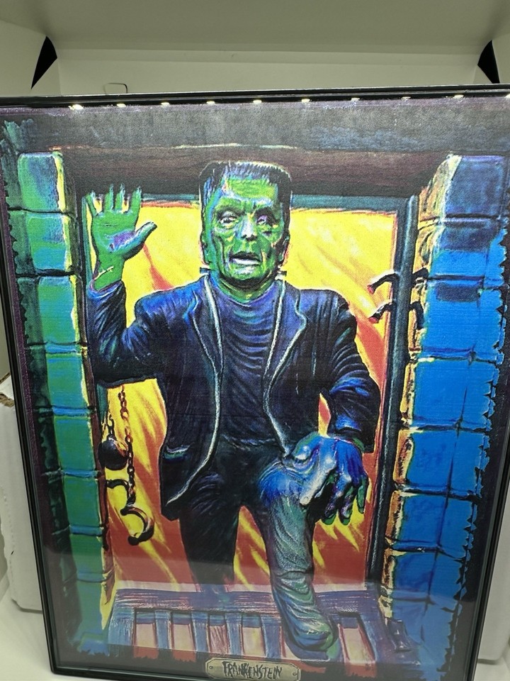 Universal Monsters Custom Made Tribute The SPP Frankenstein Plaque Wall ...