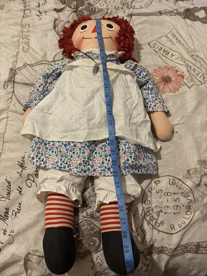 30” Knickerbocker Raggedy Ann - Annabelle Doll - Possessed - Haunted | eBay