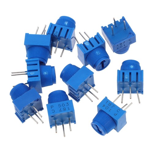 10 Pcs Potentiometer Resistor Potentiometers Electronics Components | eBay
